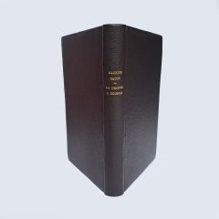 Vocabulaire de la reliure